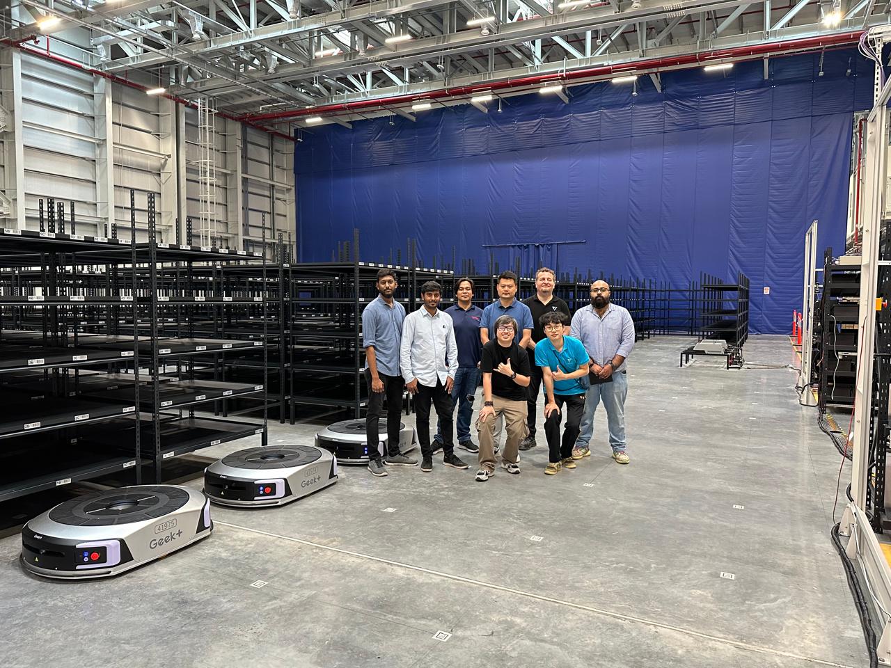 Geek Robotics Solutions For Warehouse Logistics Automation